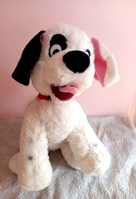 DISNEY STORE 101 Dalmatian Dog Patch Soft Toy Plush Disney Store ...