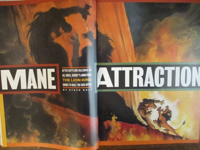 1994 ENTERTAINMENT MAG(THE LION KING/DON WILSON/NATHAN LANE/CHRISTOPHER ...