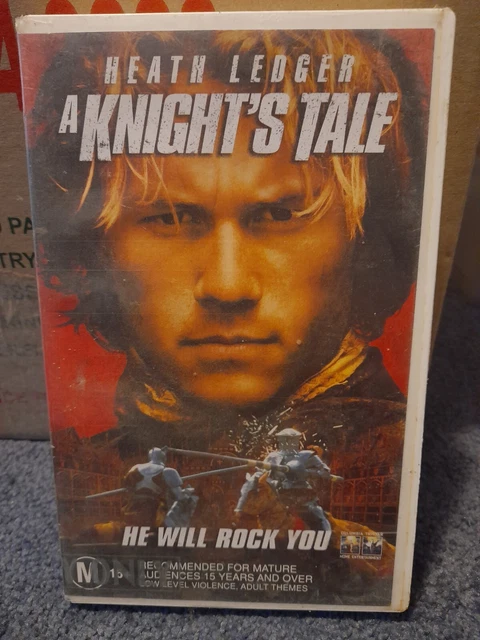A KNIGHTS TALE Australian Release VHS Tape $7.77 - PicClick AU