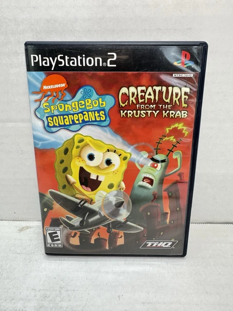 SPONGEBOB SQUAREPANTS CREATURE from the Krusty Krab PS2 PlayStation 2 ...