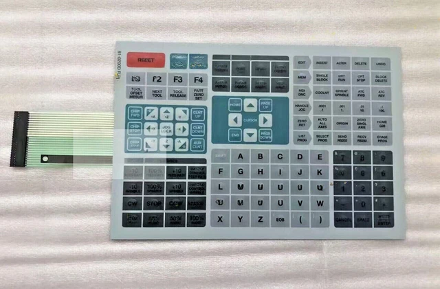 KEYPAD MEMBRANE FOR HAAS 61-0200D 61-0200B Mill Machine Operation Front ...