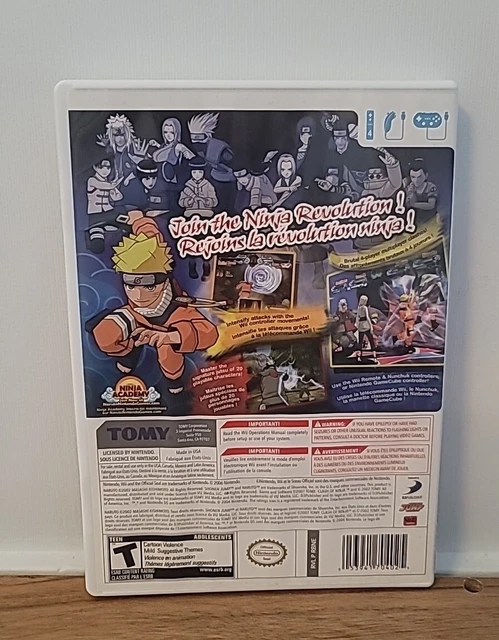 NARUTO: CLASH OF Ninja Revolution (Nintendo Wii, 2007) $8.99 - PicClick CA