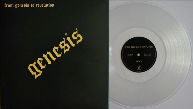GENESIS LP FROM Genesis To Revelation CLEAR COLOURED 180g VINYL 2014 Sealed £25.95 - PicClick UK