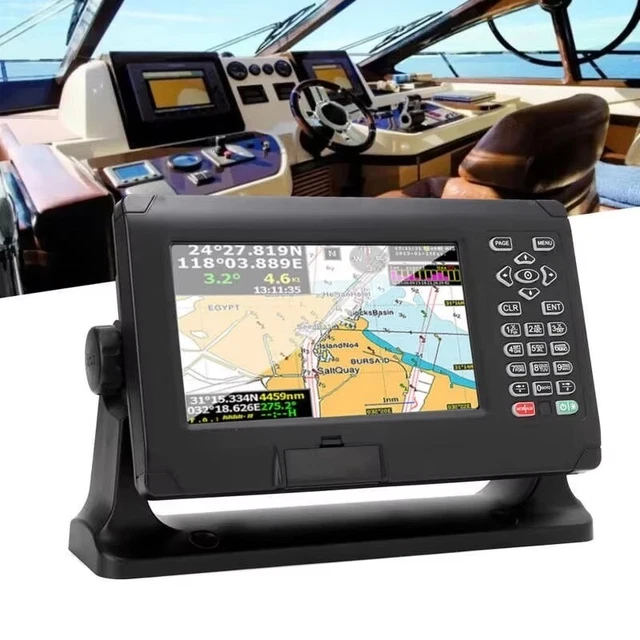 8& MARINE BOAT GNSS Fish Finder Chart Plotter GPS BDS Navigator Key ...
