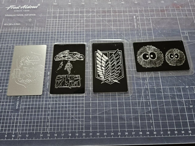 HARRY POTTER/AKIRA/ATTACK ON Titan/Totoro Bookmarks ~ Engraved ...