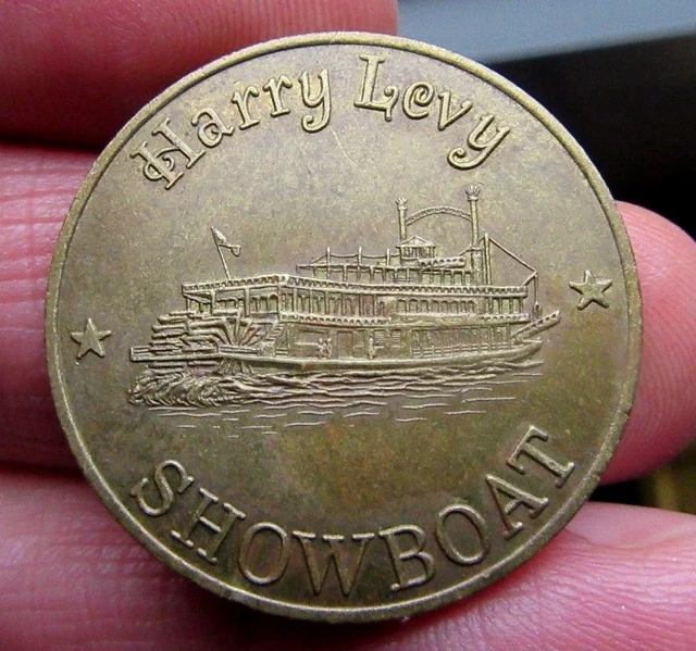 HARRY LEVY SHOWBOAT Token £0.99 - PicClick UK