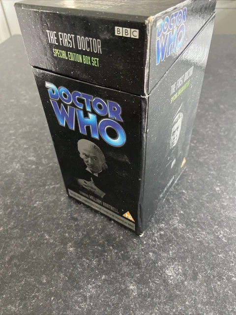 DOCTOR WHO THE First Doctor Special Edition Boxset 3 X VHS set £9.90 ...