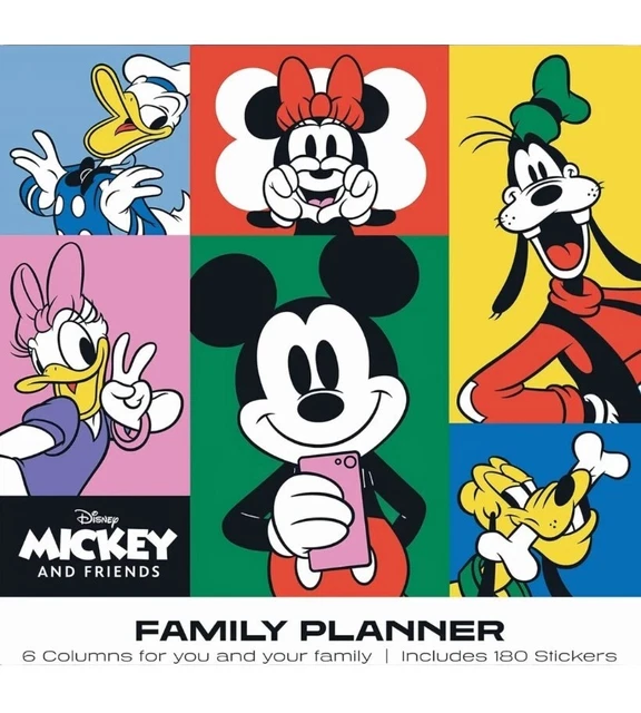 DISNEY MICKEY AND Friends Calendar 2024 - Month to View - BRAND NEW £4. ...