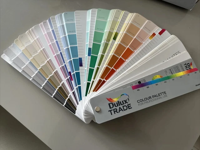DULUX FAN DECK. Colour palette for professional use £50.00 - PicClick UK