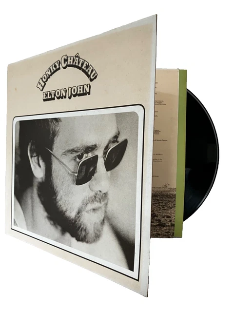 ELTON JOHN VINYL Record Honky Chateau LP Gatefold Plus Inner Sleeve $32 ...