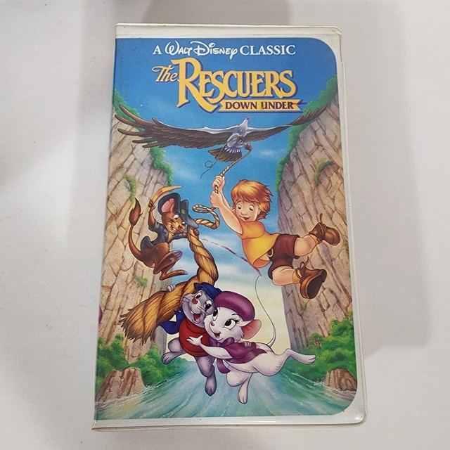 THE RESCUERS DOWN Under (VHS, 1991) $5.42 - PicClick CA