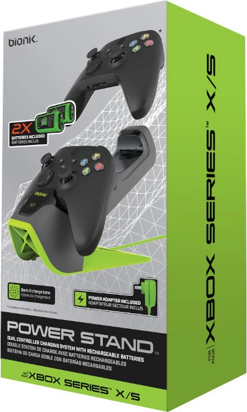 XBOX SERIES X Bionik Dual Power Stand Base Doble Carga Para Mandos ...
