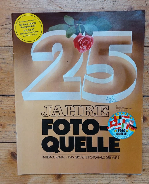 FOTO-QUELLE KATALOG 25 Jahre Frühjahr/Sommer 1982 EUR 2,00 - PicClick DE