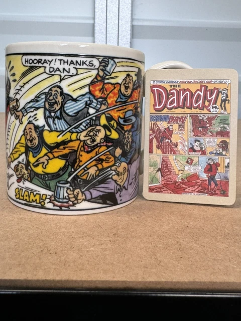 THE DANDY DESPERATE Dan Mug by Wild & Wolf 2009 Comic Novelty Mug ...