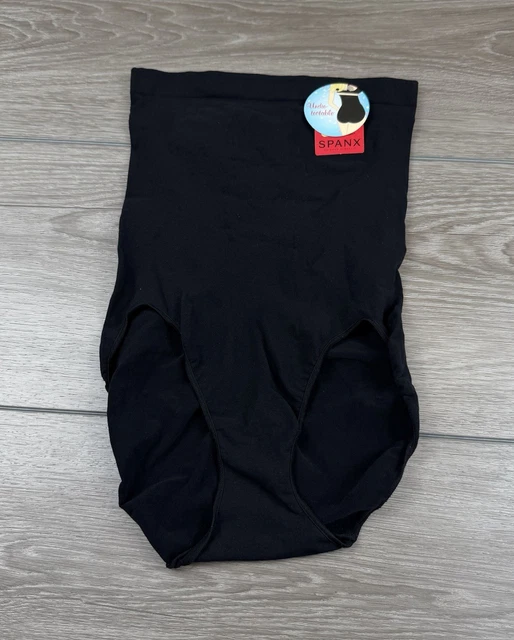 SPANX WOMENS UNDIE-TECTABLE High Waisted Panty Black XL New £12.67 ...