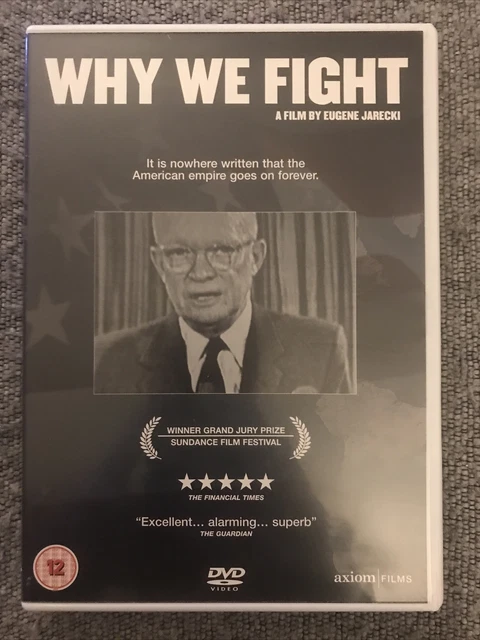 WHY WE FIGHT DVD *DOCUMENTARY ON ANATOMY OF AMERICAN WAR MAKING* Reg 0 ...
