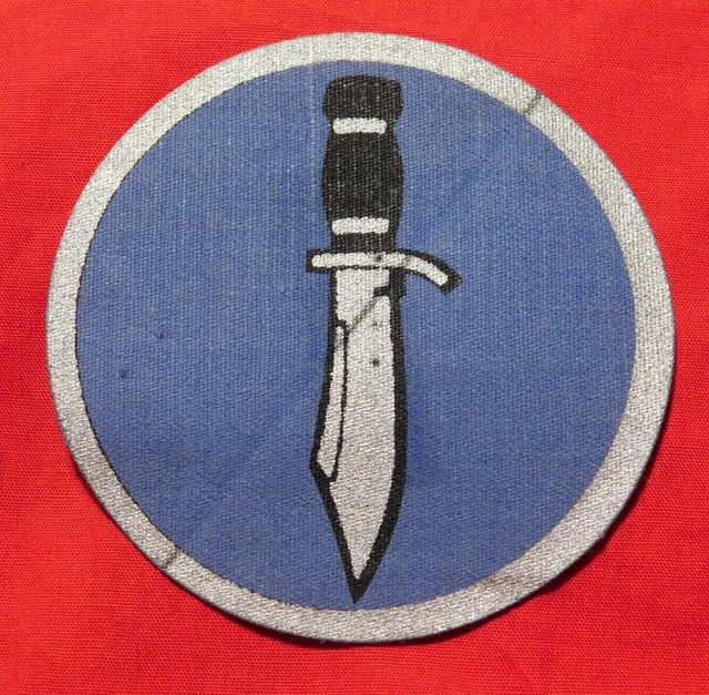 Original Wwii Us Army Kiska Task Force Patch Printed On Twill Canvas 2041