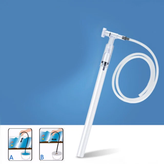 GRAVEL SIPHON PUMP Water Flow Adjuster for Fish Tank Cleaning £14.29 ...