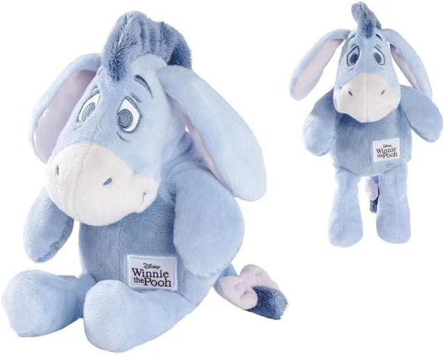 WINNIE L'OURSON BOURRIQUET Eeyore Âne Peluche 25cm Original Officiel ...