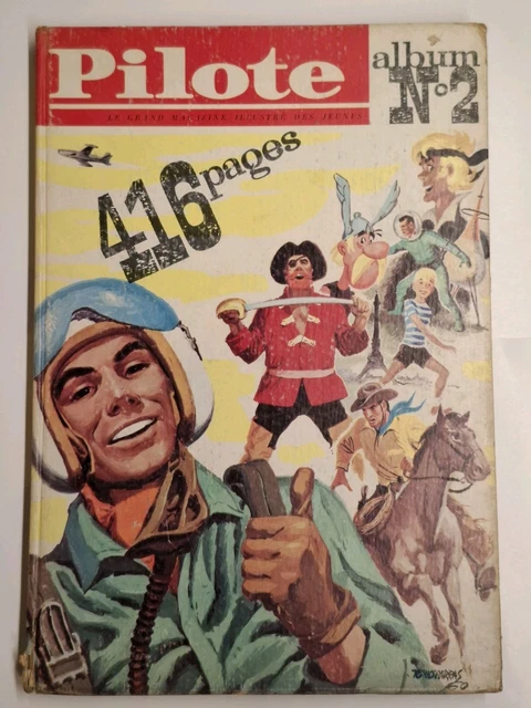 BD RECUEIL MAGAZINE Pilote Reliure Éditeur Num 2 EO 1960 Complet BE. EUR 349,00 - PicClick FR
