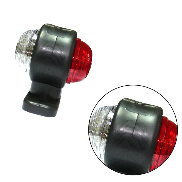 2 PCS SIDE Marker Indicators Light Double Sided Universal Trailer $24. ...