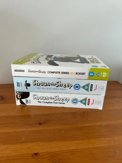 SHAUN THE SHEEP Complete Series 1-4 Boxset Collection CBBC Aardman ...