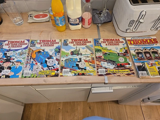 THOMAS THE TANK engine Vintage Comics Bundle £15.00 - PicClick UK