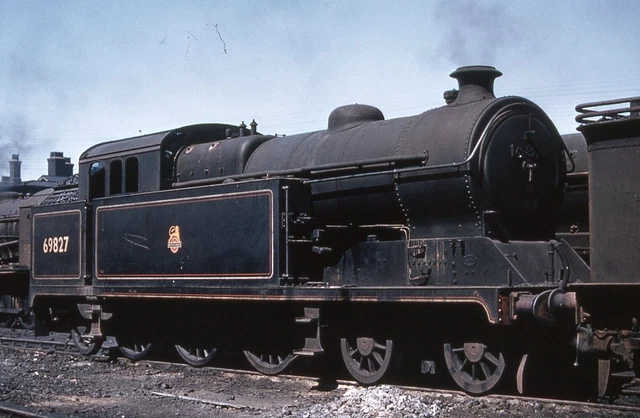 RAILWAY COLOUR SLIDE ex LNER A5 class 4-6-2T 69827 unknown location £3. ...
