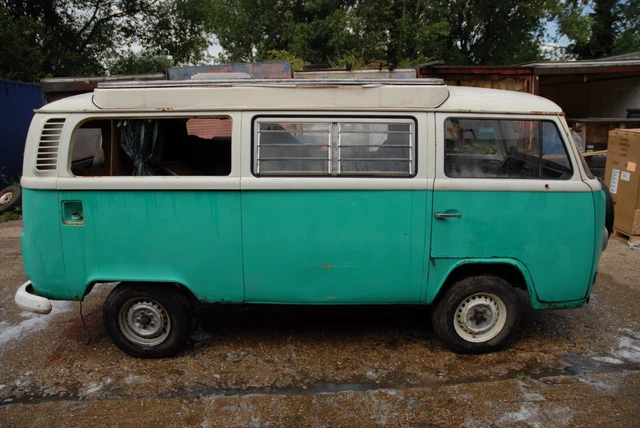VOLKSWAGEN VW EARLY t2 camper van rhd project spares or repair doner ...