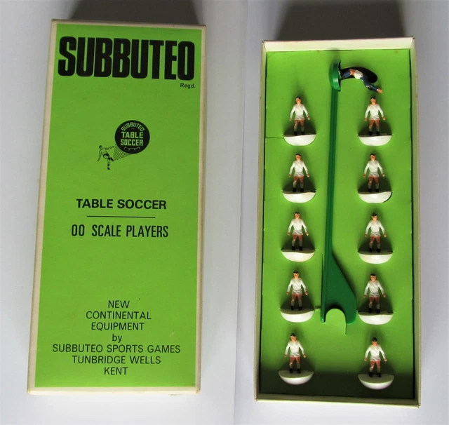 VINTAGE 1970'S SUBBUTEO Ref 21 Heavyweight HW Leeds United, Real Madrid ...