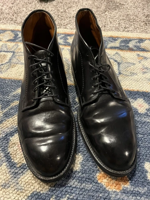 ALDEN SHELL CORDOVAN 6 Eyelet Chukka Boot in great condition Size 11 C ...