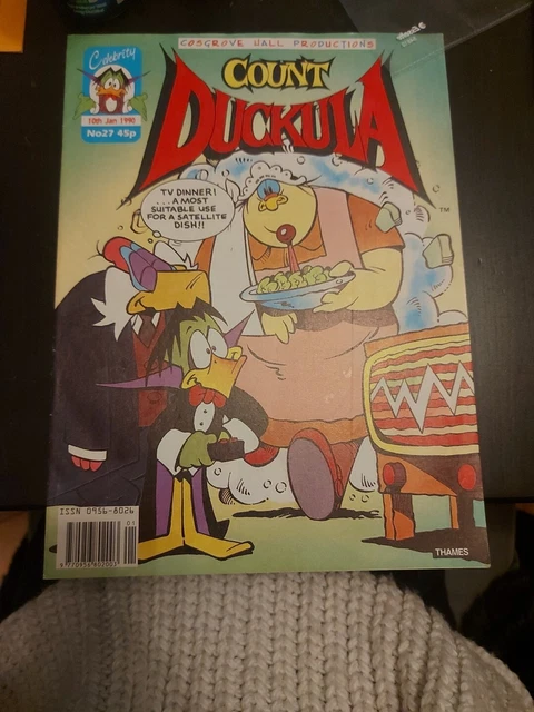 VINTAGE COUNT DUCKULA Comic Book No.27 Jan 1990 Cosgrove Hall £5.43 ...