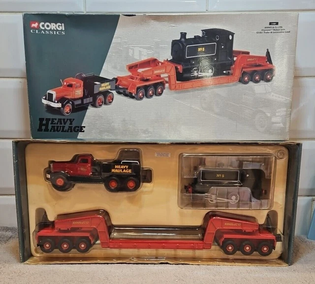 RARE CORGI HEAVY Haulage 31007 Annis & Co. Ltd Diamond T Ballast ...