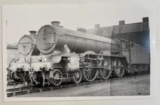 LNER RAILWAY LOCOMOTIVE Photograph -2867 Leicester Station - F291 £2.99 ...