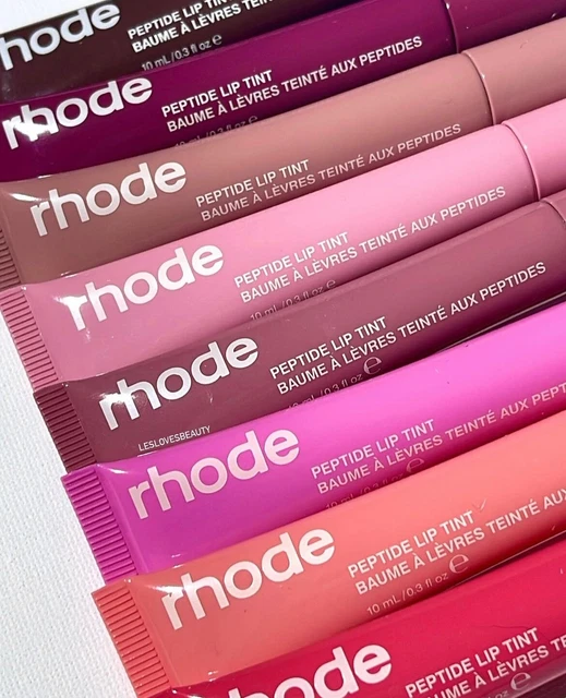 UK 🇬🇧 RHODE PEPTIDE LIP TINT BALM GLOSS 10ml (Various Shades) £5.45 ...