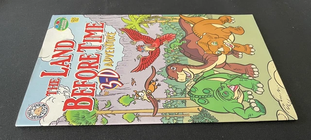 THE LAND BEFORE Time 3-D Adventure (1996) Comic Book. No Glasses $12.00 ...