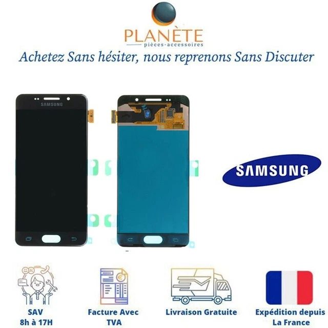 ORIGINAL ECRAN LCD Complet Noir Sans Châssis Pour Samsung Galaxy A3 2016 (A310F) EUR 54,99 ...