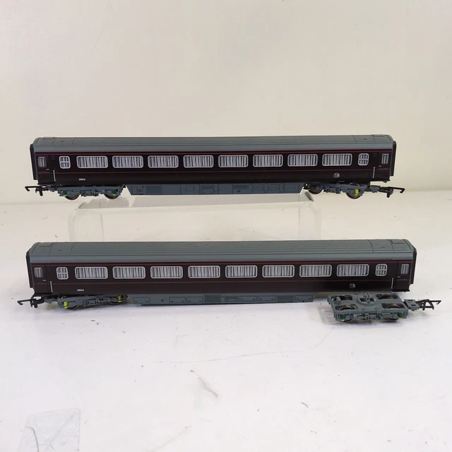 HORNBY MK3 MARK 3 Coach The Royal Train Collection 2903 2904 x2 Brown ...