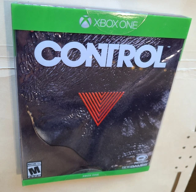 BRAND NEW CONTROL Deluxe STEELBOOK Edition Microsoft XBOX ONE XB1 game ...