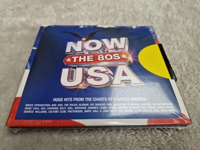 NOW THAT'S WHAT I Call USA -The 80s (CD) 4CD Boxset New Sealed Digipak £8.48 - PicClick UK