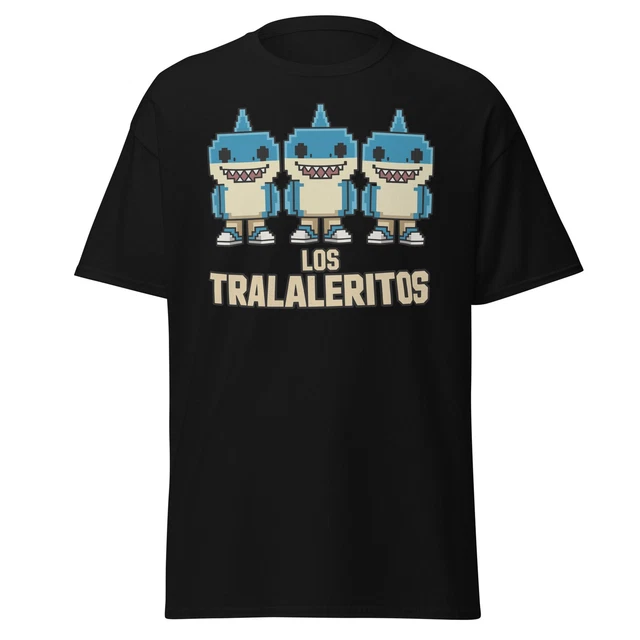 LOS TRALALERITOS ITALIAN Brainrot Tralalero Tralala Gen-Z T-Shirt £16. ...