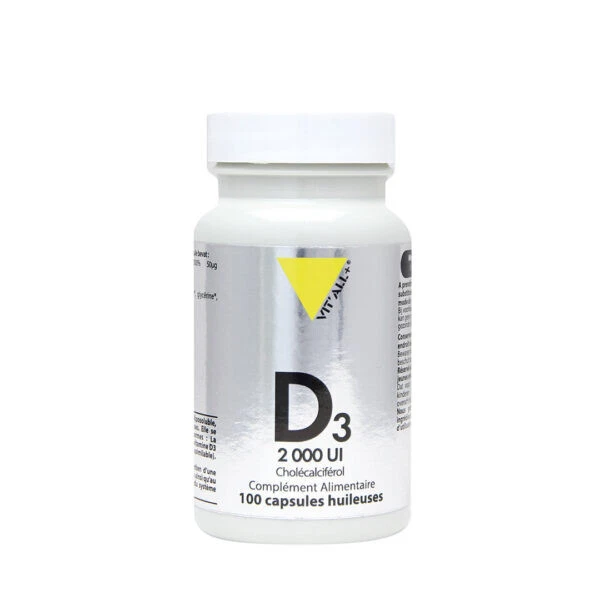 VITAMIN D3 - 2000 IU (50mcg) - 100 capsules VITALL+ $41.18 - PicClick CA