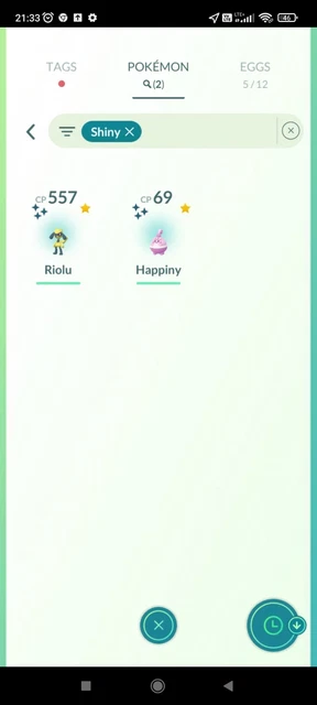 POKEMON SHINY Happiny, Riolu Go Mini P T C 80 K EUR 4,40 - PicClick FR