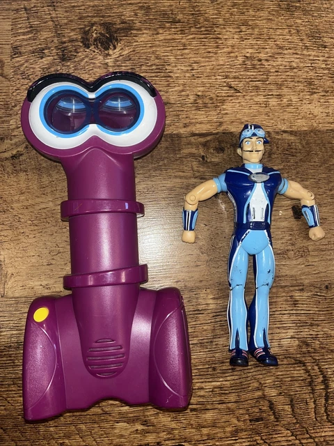LAZY TOWN FIGURE Toy Bundle Robby Rotten’s Talking Periscope Sportacus ...