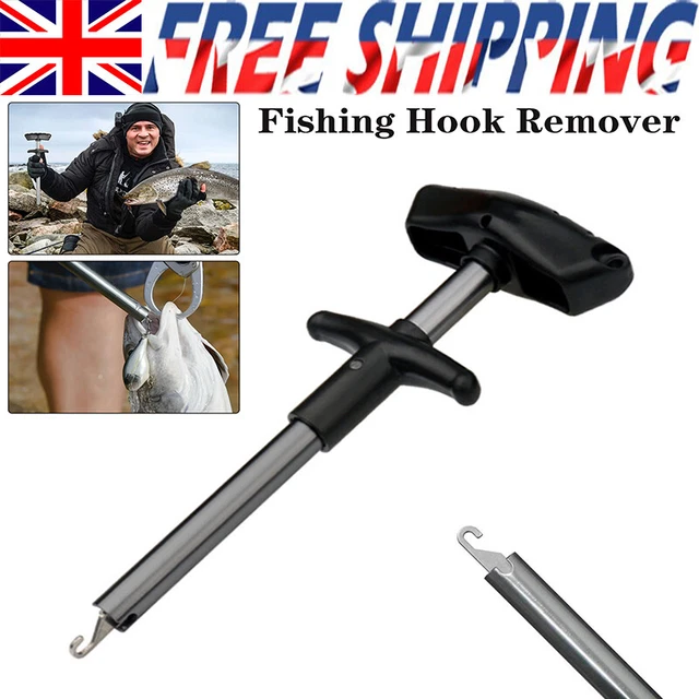 FISH HOOK REMOVER Puller Detacher T-Handle Extractor Fishing Tackle ...