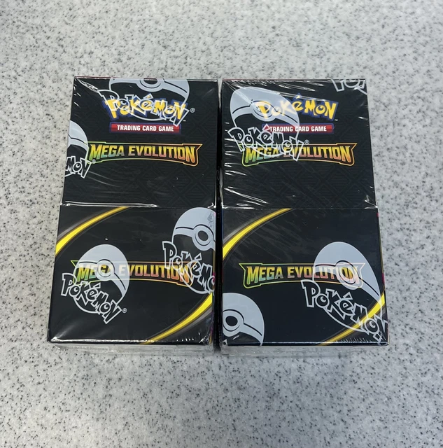 POKÉMON TCG MEGA Evolution Half Booster Box Sealed 18 Packs x2 £190.00 ...