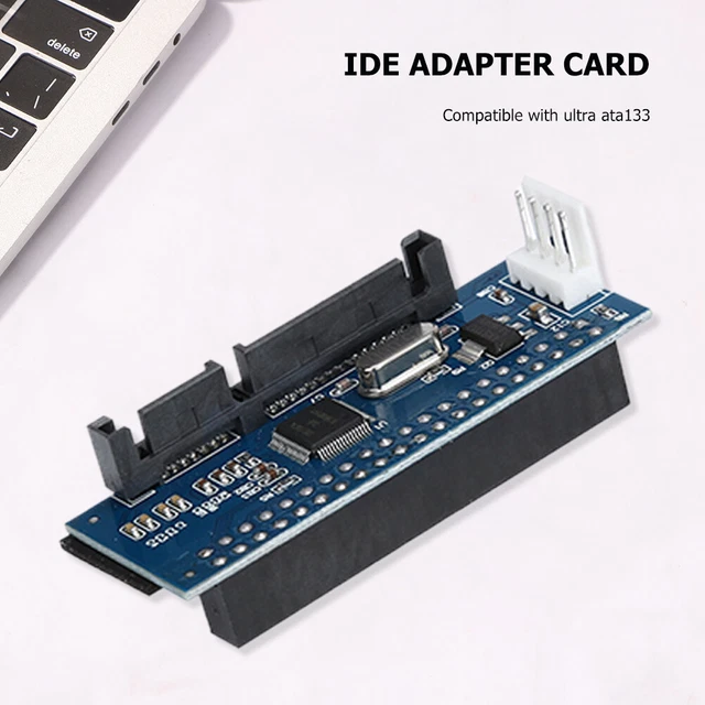 3.5IN HDD SATA PATA IDE Converter Card Serial ATA Parallel ATA Adapter ...