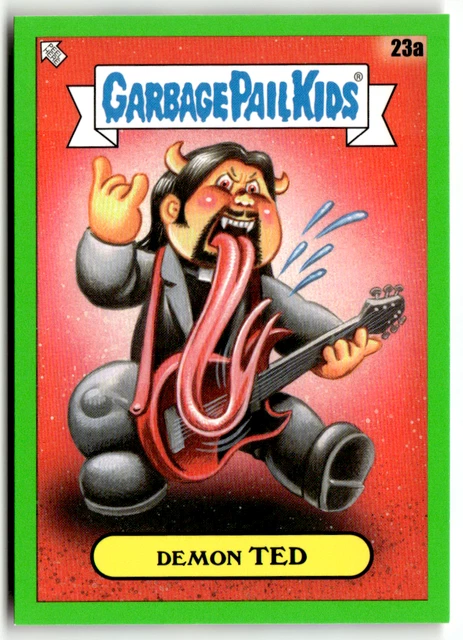 2025 TOPPS GARBAGE Pail Kids Battle of Bands No. 23a Demon Ted Green ...