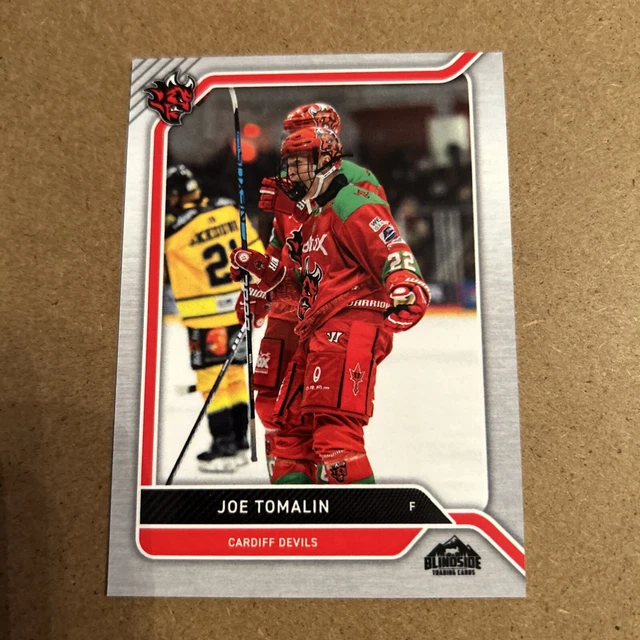 CARDIFF DEVILS BLINDSIDE Trading Cards. 2024/25. Joe Tomalin. B11 £1.00 ...