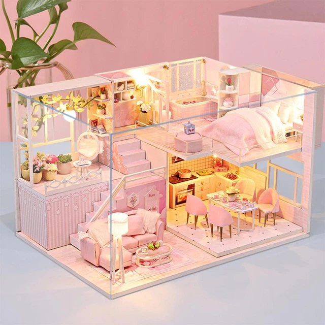 MINIATURE KIT MINIATURE Kit Modern No China Pink Creative Self ...